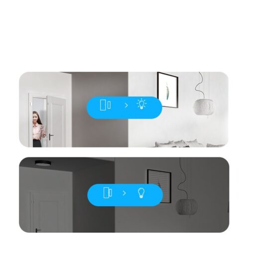 Sonoff DW2 Wi-Fi juhtmevaba ukse või akna andur sensor valge ...