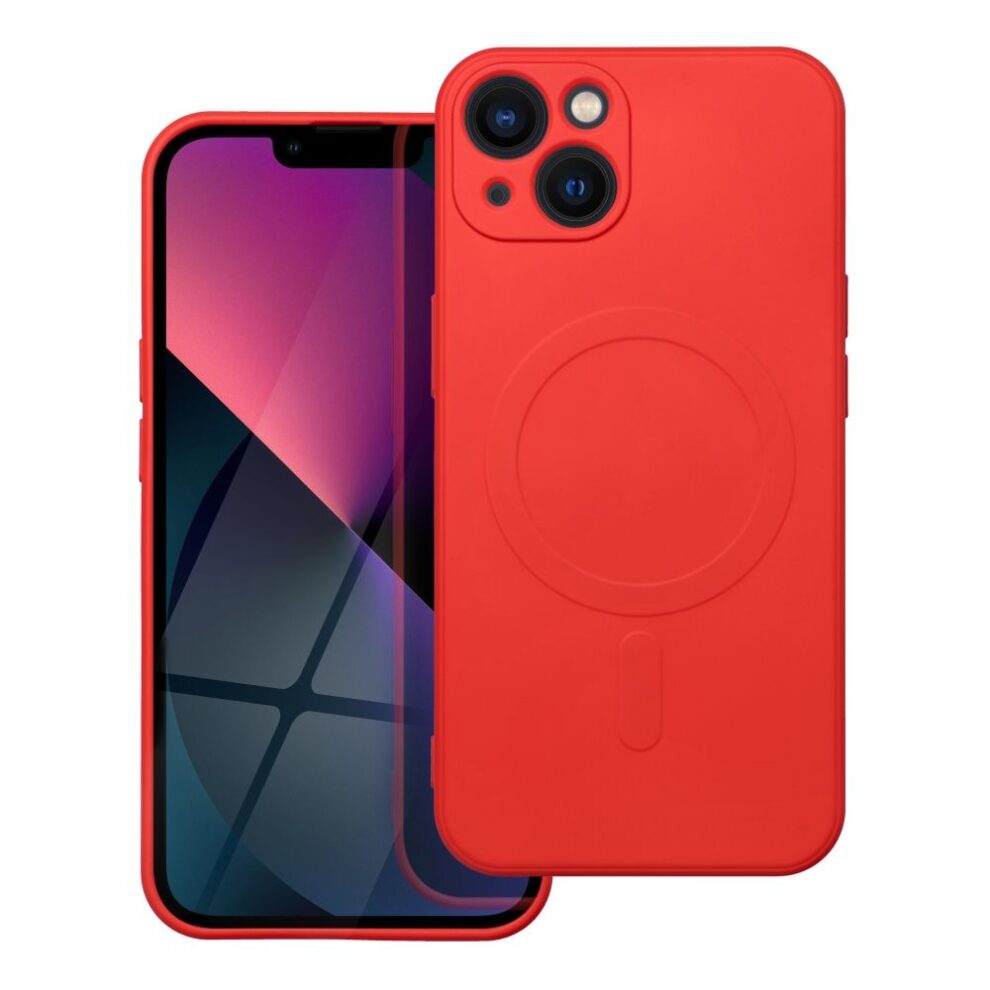 iPhone 13 ümbris silikoonist MagSafe punane | allo.ee